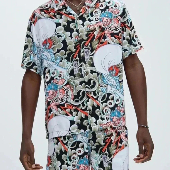 Ed Hardy | Shirts | Ed Hardy Japan Bee Mesh Shirts Creamcombo | Poshmark